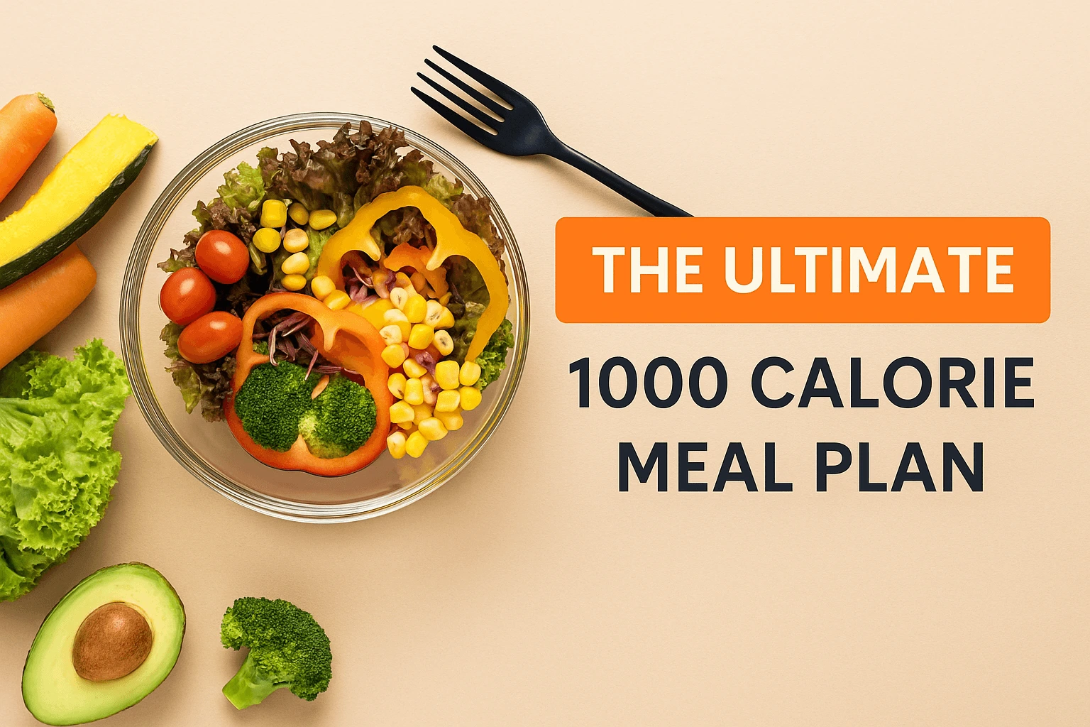 1000 Calorie Meal Plan UAE | Balanced Diet | Delicut